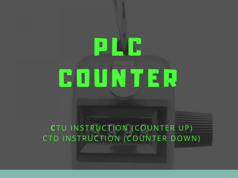 How to use Counter in PLC programming ? - The Automization